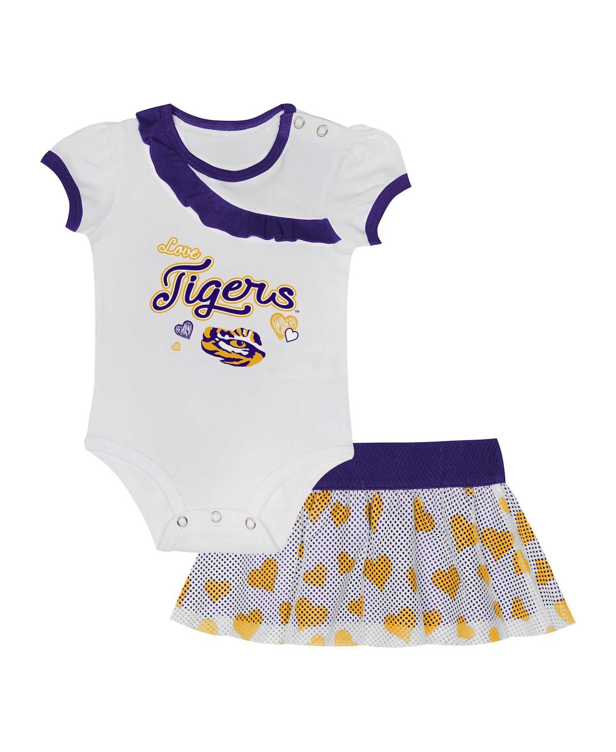 Click here for Outerstuff Girls Baby Boys and Girls 2-Piece Lsu T... prices
