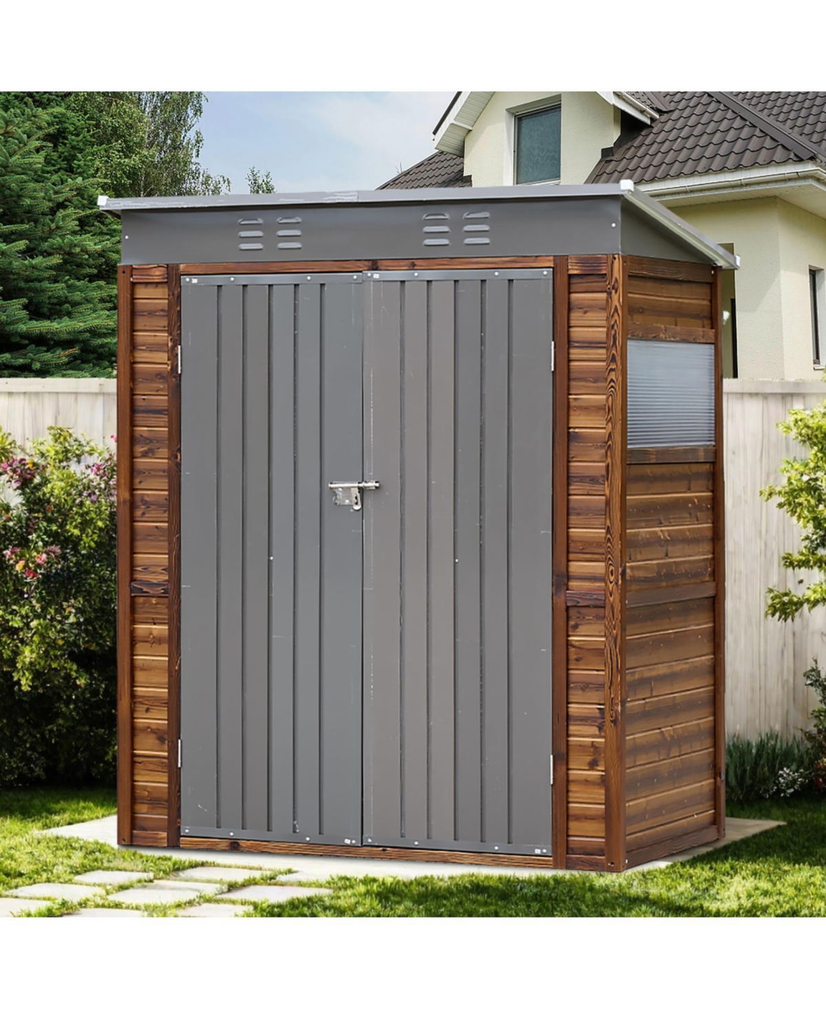 Click here for Streamdale Iron-wood tool shed  Nature meets funct... prices