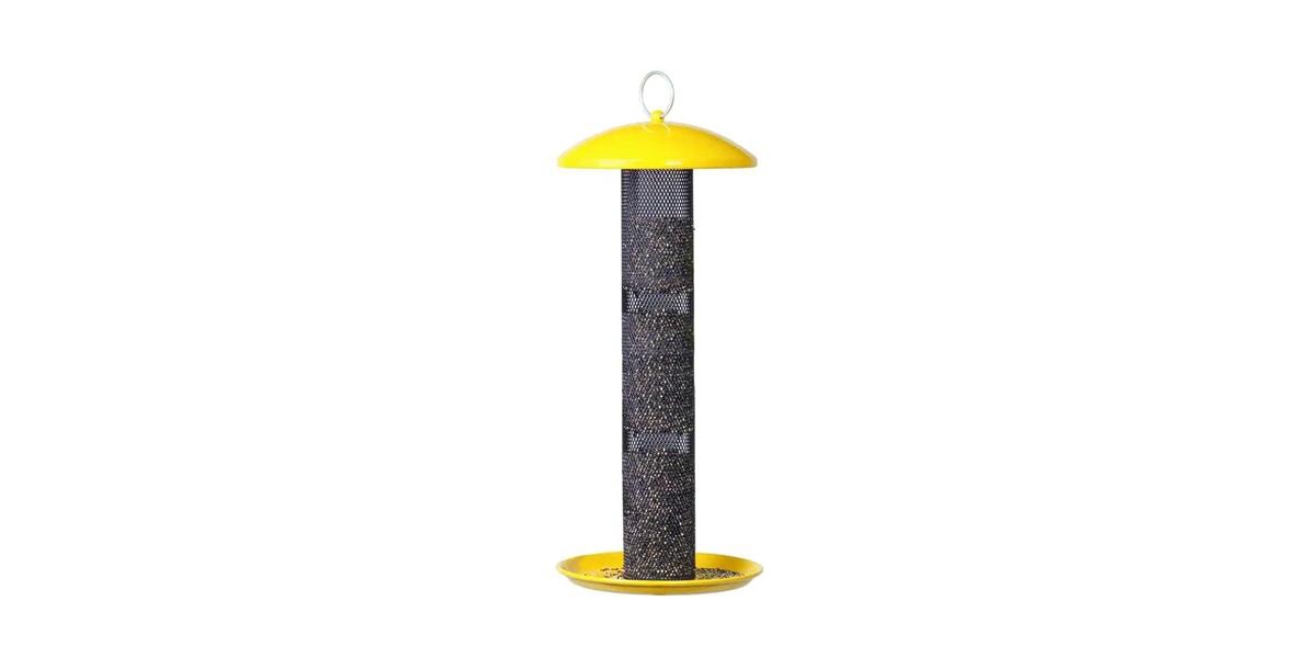 Click here for Durable Metal Mesh Tube Hanging Bird Feeder for Ou... prices