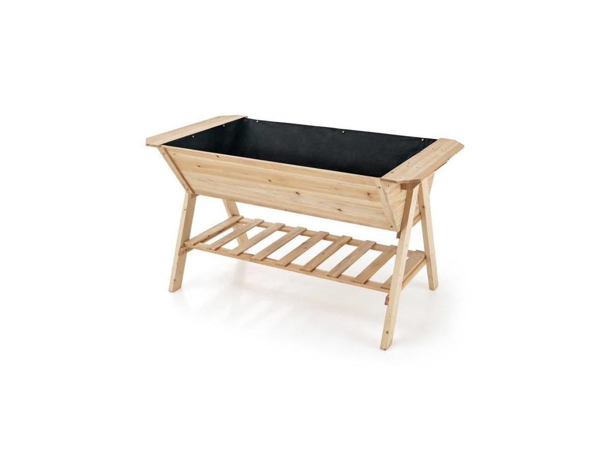 Click here for Farmhouse 2 Tier Large Outdoor Wooden 5-ft Raised... prices