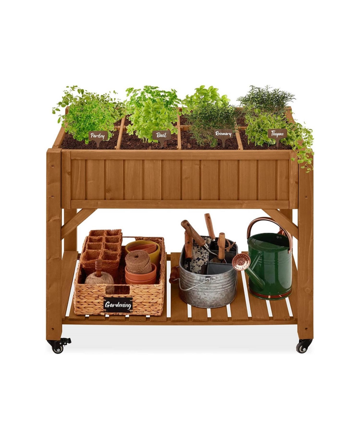 Click here for Outdoor Elevated Raised Garden Bed Planter Box wit... prices