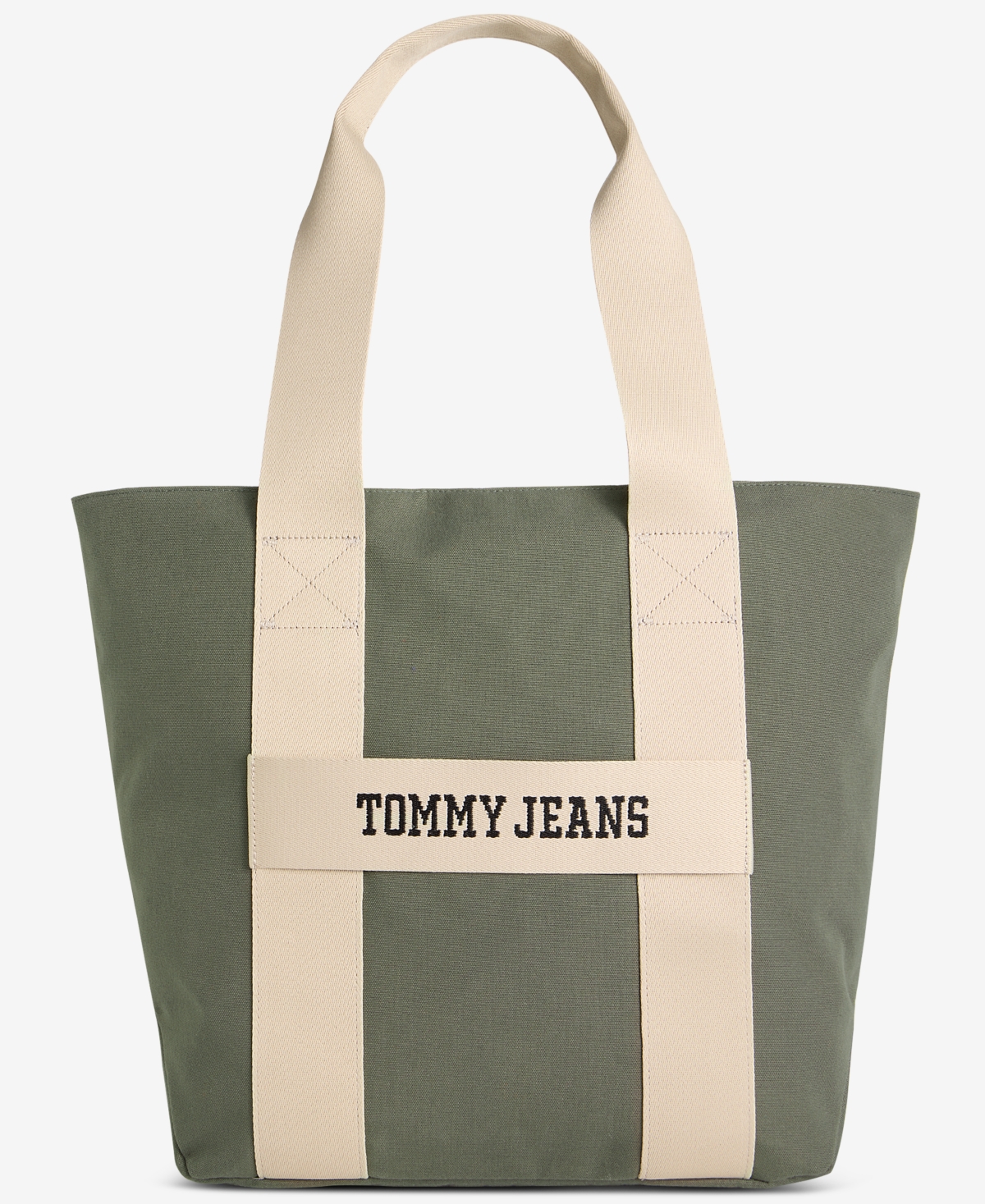 Click here for Tommy Hilfiger Mens Retro Logo Tote Bag - Pewter G... prices