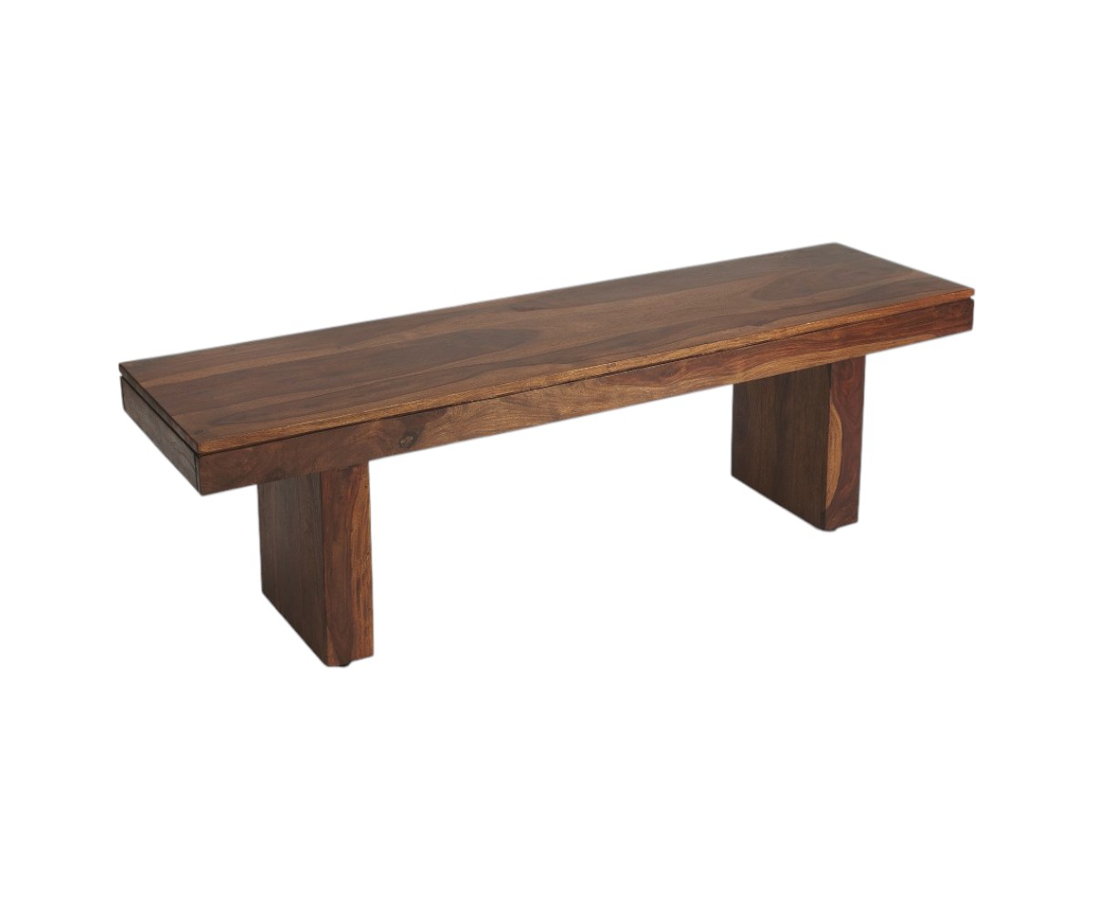 Click here for Modern Chunky Solid Wood Bench – Stylish Se... prices