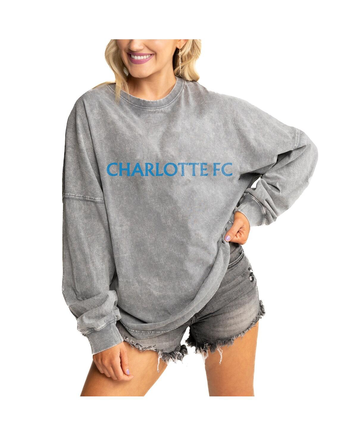 Click here for Gameday Couture Womens Gray Charlotte Fc Faded Was... prices