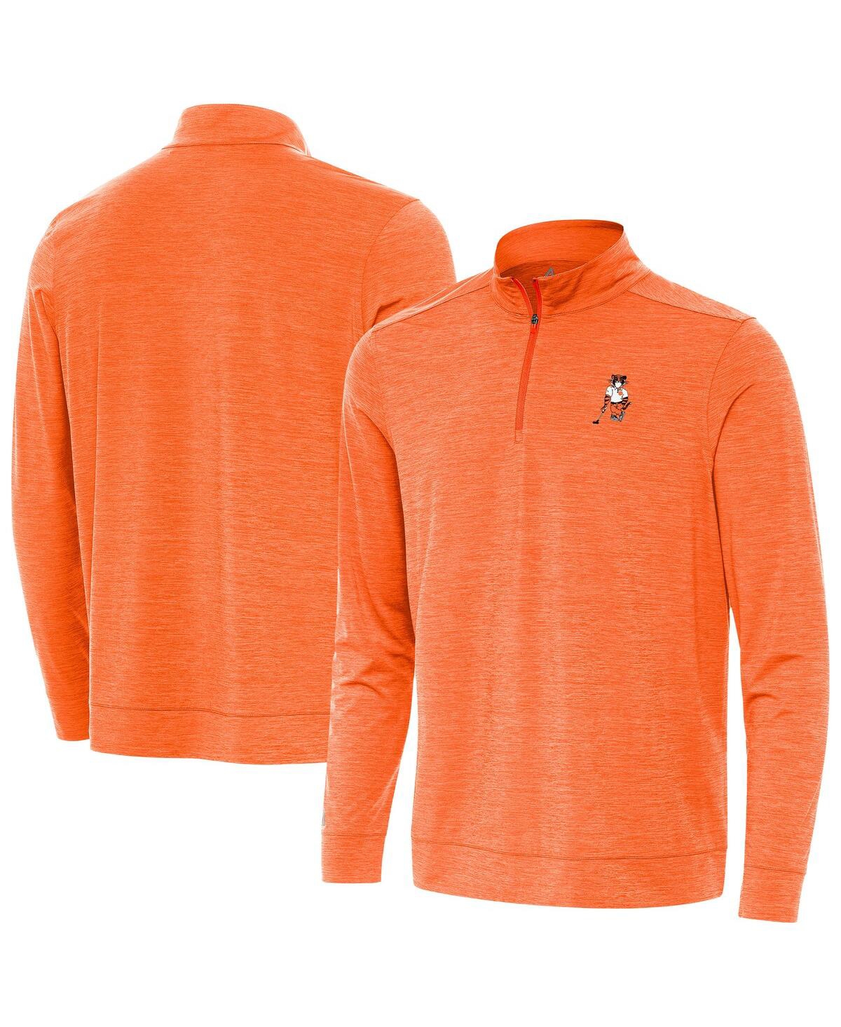 Click here for Antigua Mens Heather Orange Clemson Tigers Golfer... prices