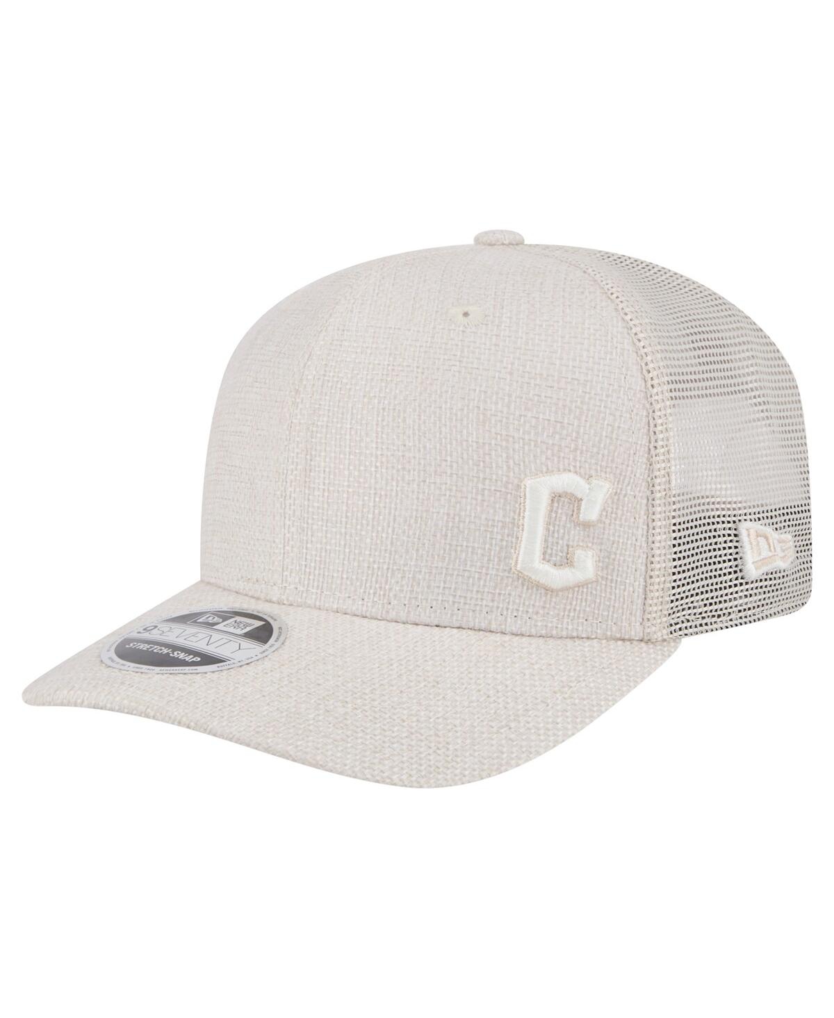 Click here for New Era Mens Light Beige Cleveland Guardians Flawl... prices