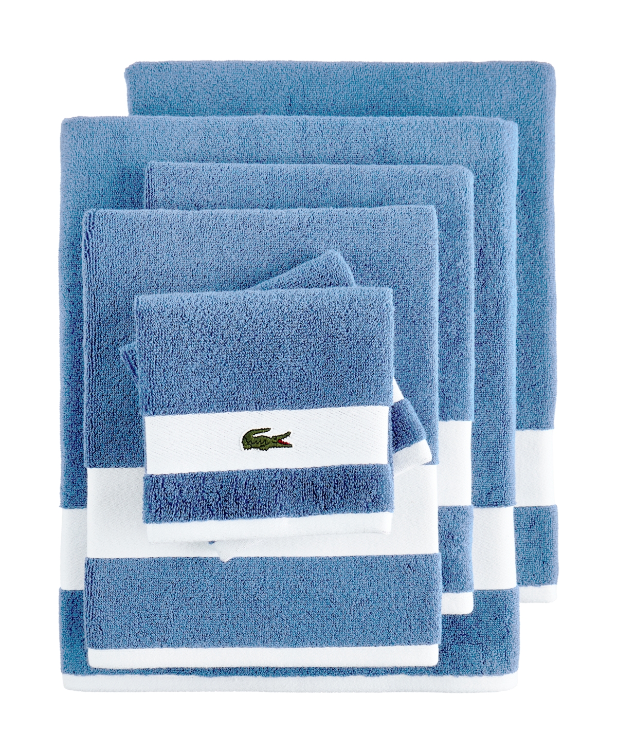 Click here for Lacoste Home Heritage Sport Stripe Logo Cotton 6-P... prices