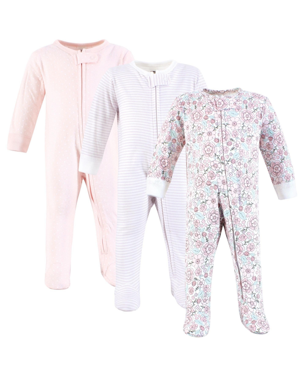Click here for Hudson Baby Baby Girls Hudson Cotton Preemie Sleep... prices
