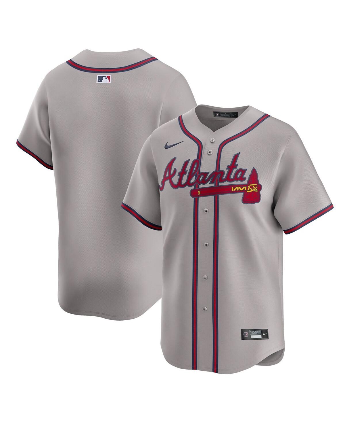 Click here for Nike Mens Gray Atlanta Braves Away Limited Jersey... prices