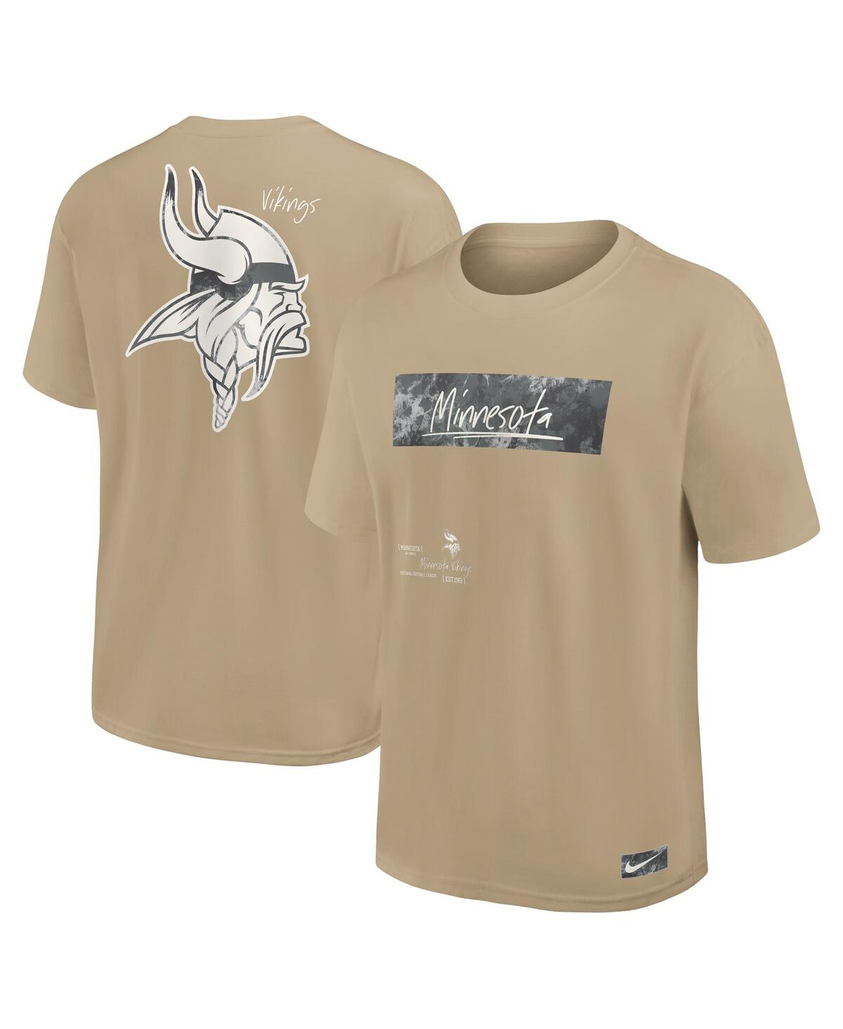 Click here for Nike Mens Tan Minnesota Vikings Statement Max90 T-... prices