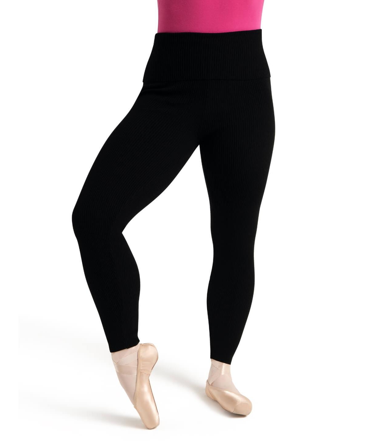Click here for Capezio Womens Ribbed Sweater Knit Legging - Black prices