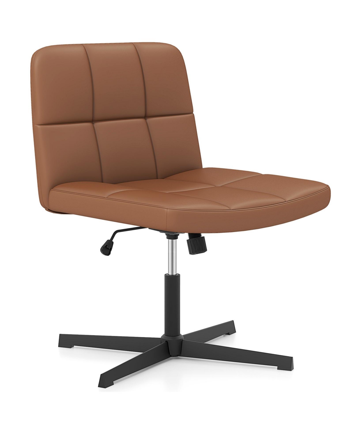Click here for Pu Leather Upholstered Cross-legged Office Chair w... prices