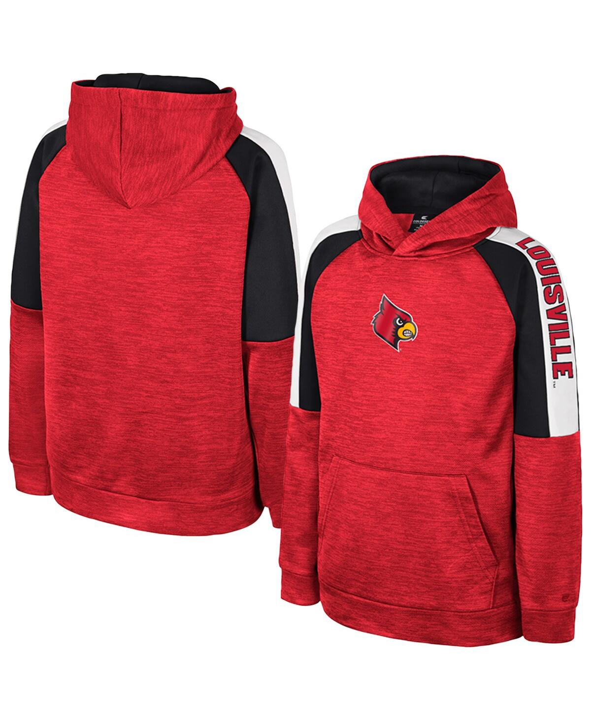 Click here for Colosseum Big Boys and Girls Red Louisville Cardin... prices