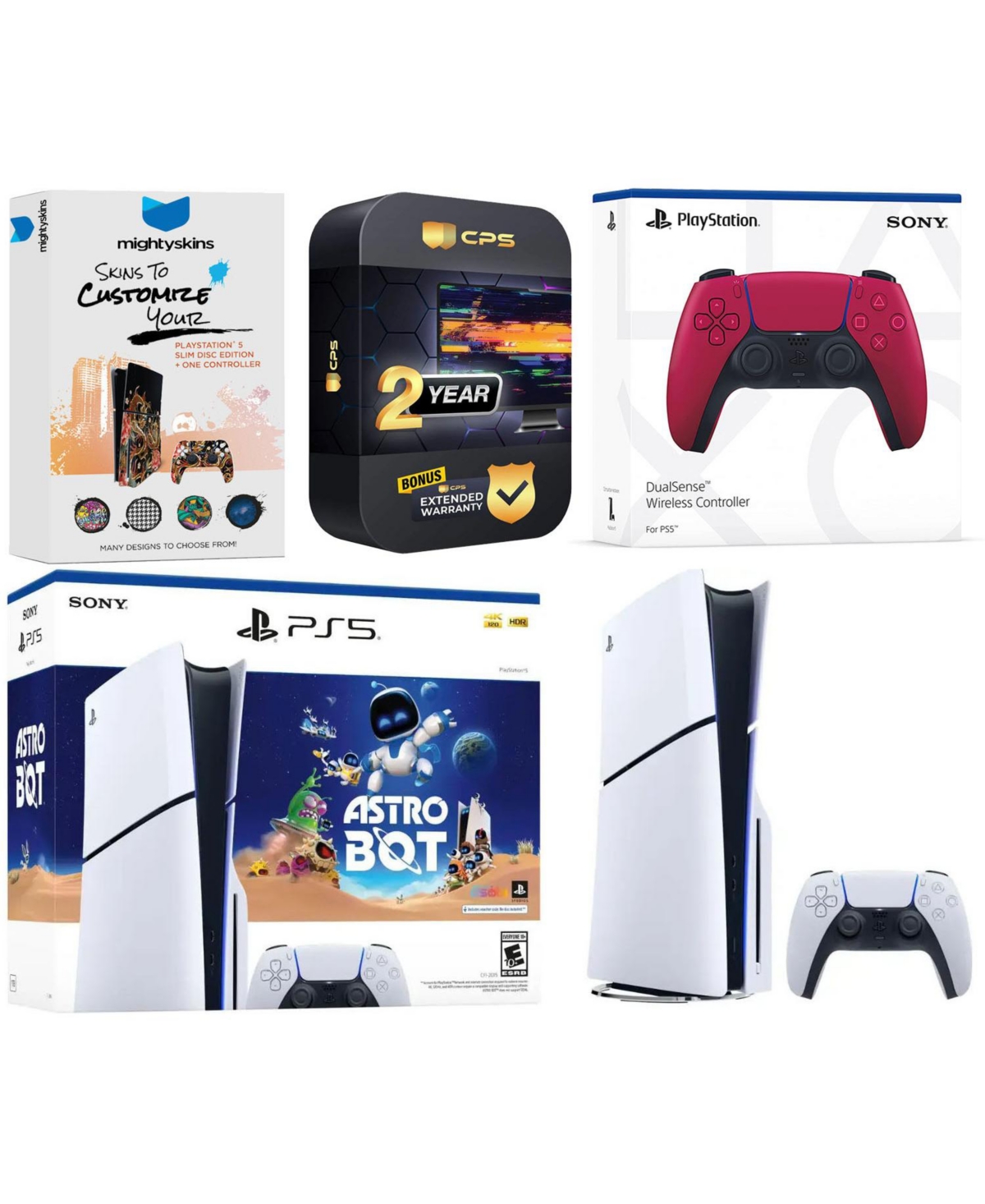 Click here for Sony PlayStation 5 Slim Disc PS5 Astro Bot Bundle... prices