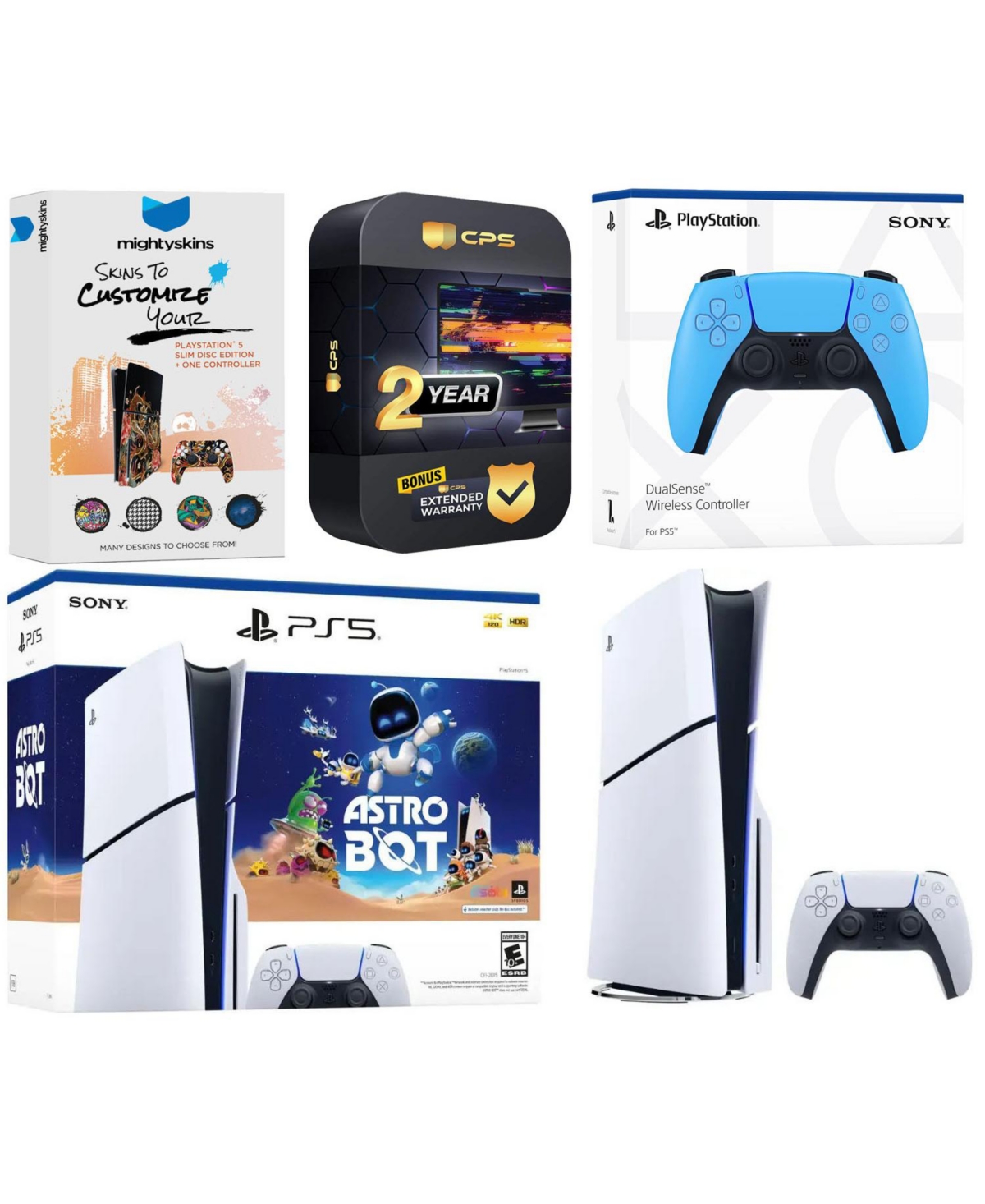 Click here for Sony PlayStation 5 Slim Disc PS5 Astro Bot Bundle... prices