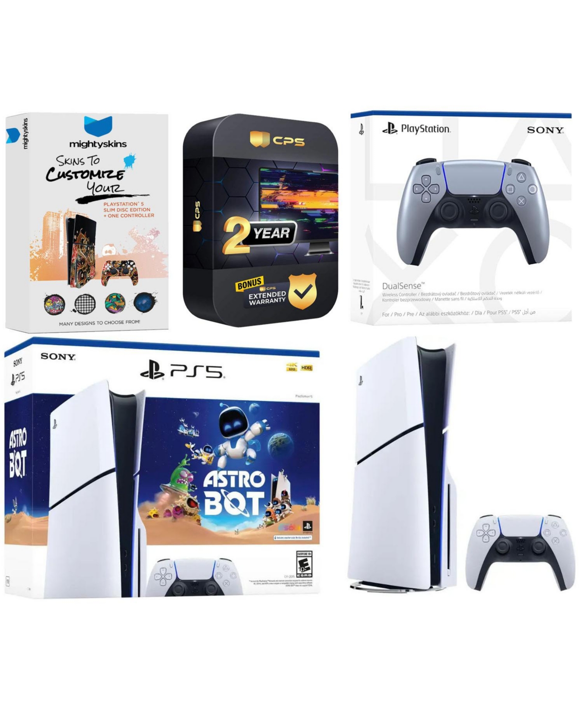 Click here for Sony PlayStation 5 Slim Disc PS5 Astro Bot Bundle... prices