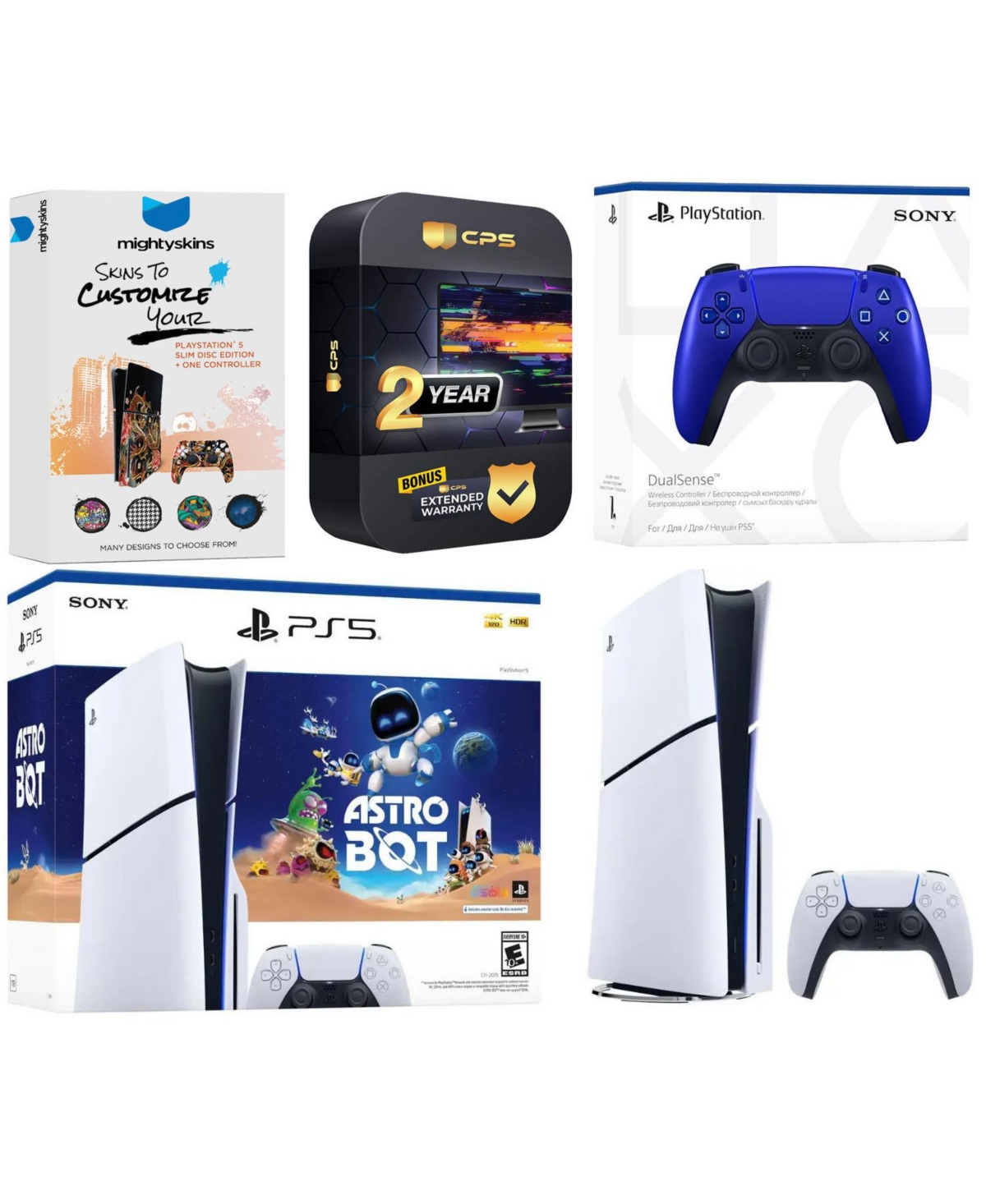 Click here for Sony PlayStation 5 Slim Disc PS5 Astro Bot Bundle... prices