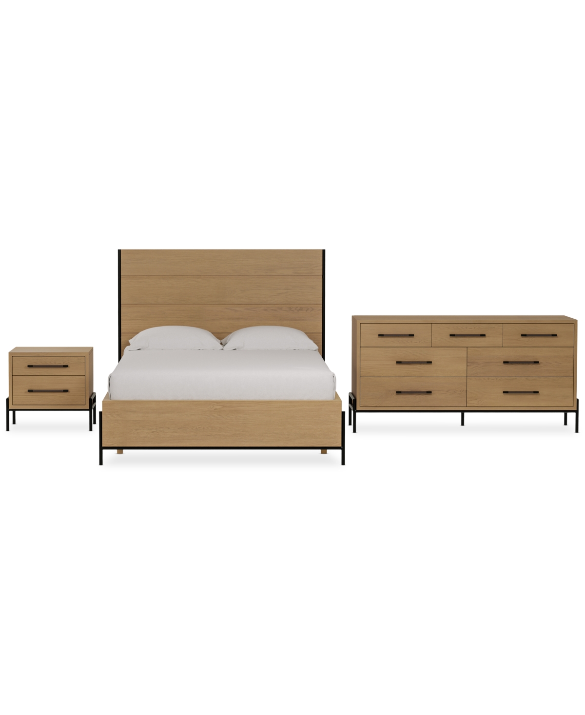 Click here for Linstead 3-Pc. Full Panel Set (Bed  Dresser & Nigh... prices