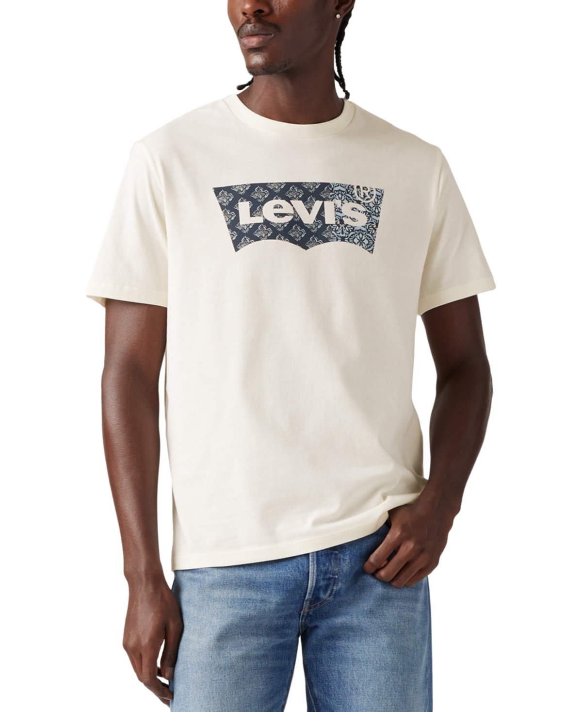 Click here for Levis Mens Graphic Logo Batwing Short Sleeve T-shi... prices