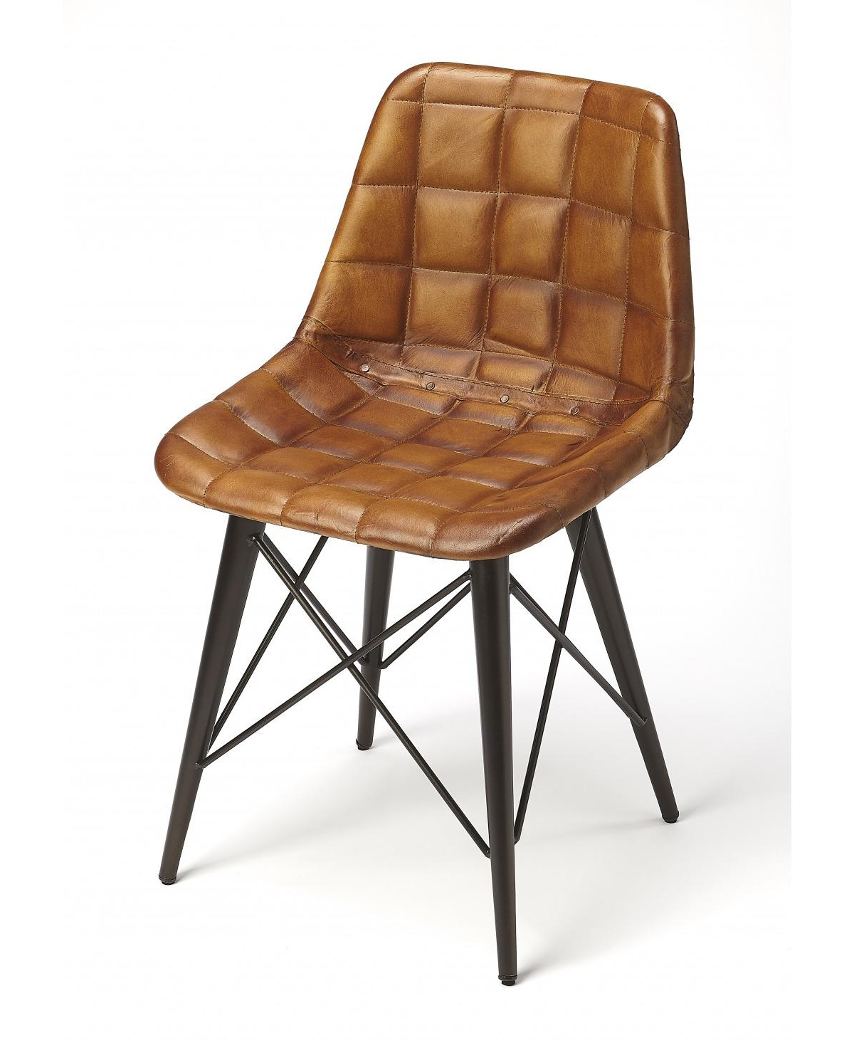 Click here for Faux Leather Tufted Side Chair for Dining Room or... prices