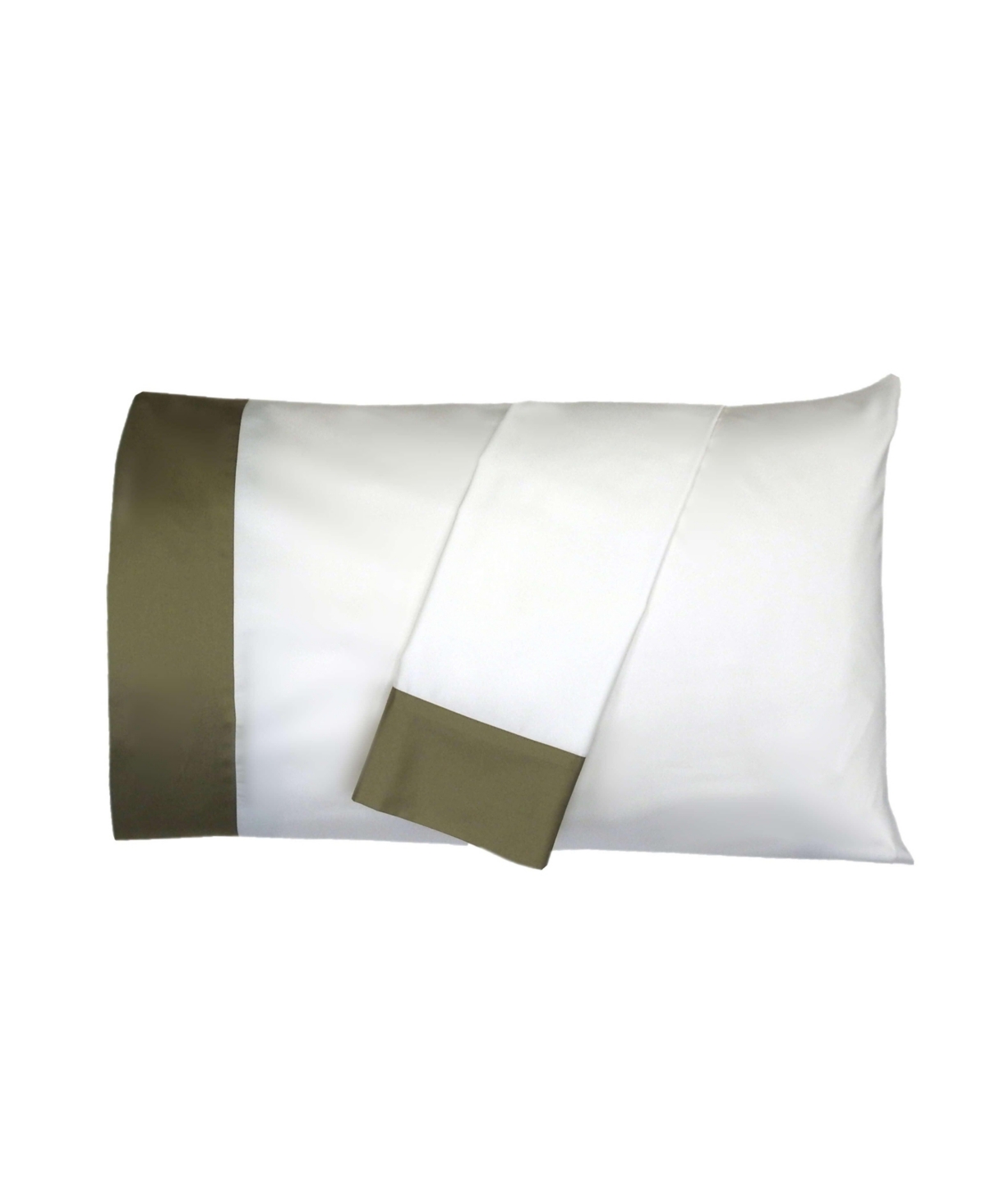 Click here for Cuff Pillowcase Set (Pair) - Luxury 608 Cotton Usa... prices