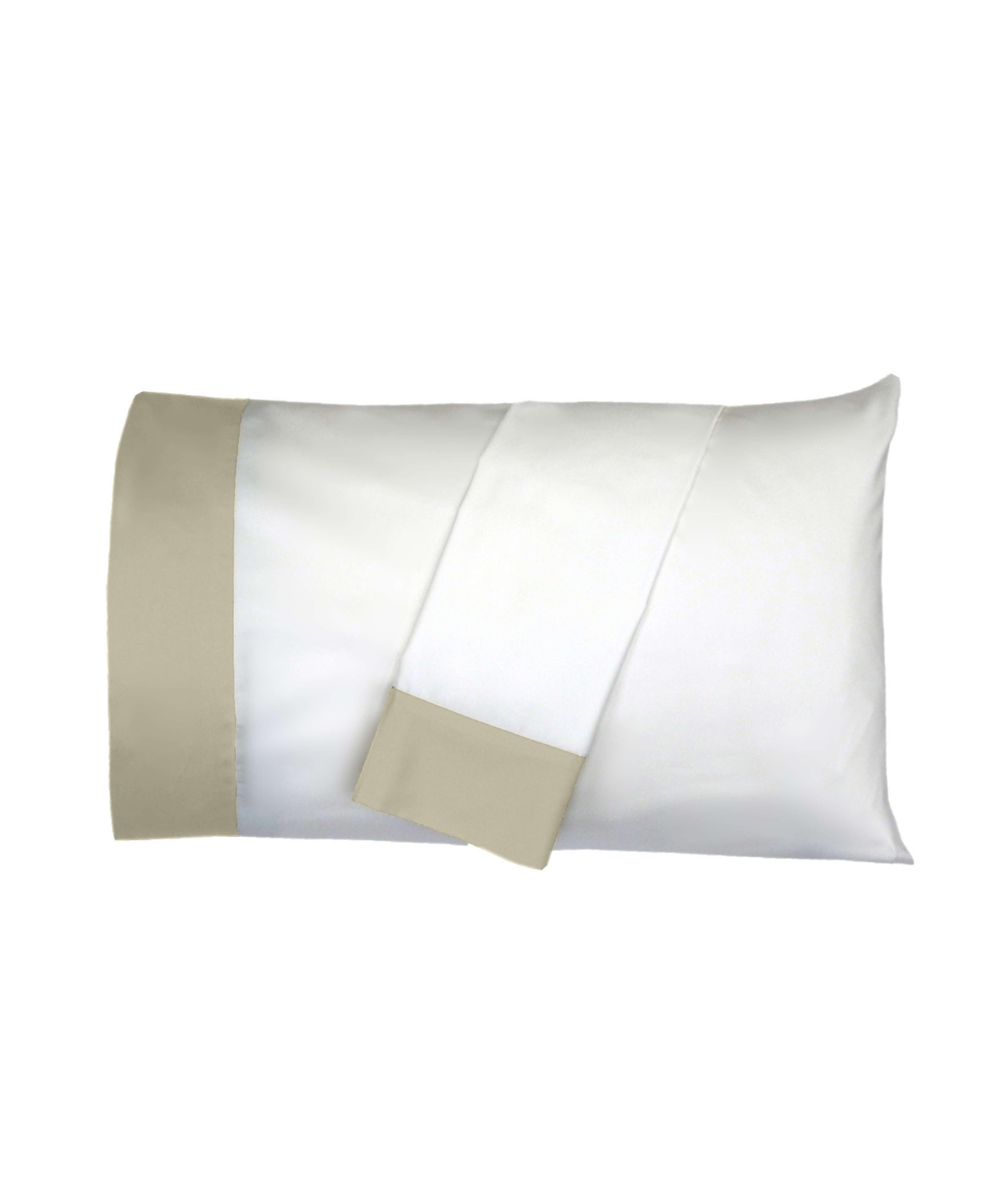 Click here for Cuff Pillowcase Set (Pair) - Luxury 608 Cotton Usa... prices