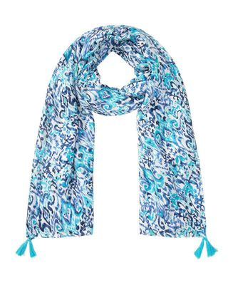 Olsen Ikat Print Scarf - Macy's