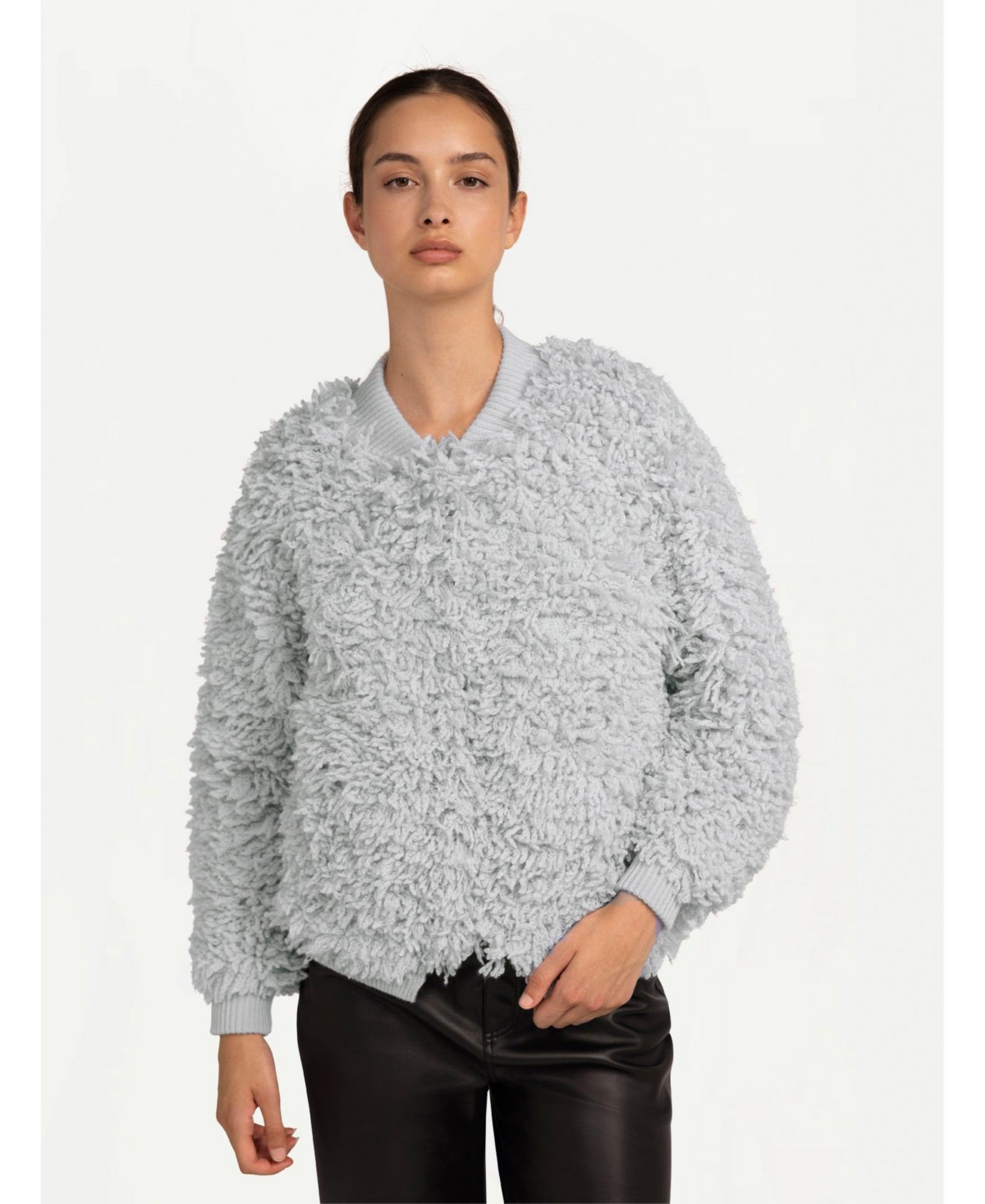 Click here for Gobi Cashmere Womens Loop-Stitch Cashmere Cardigan prices