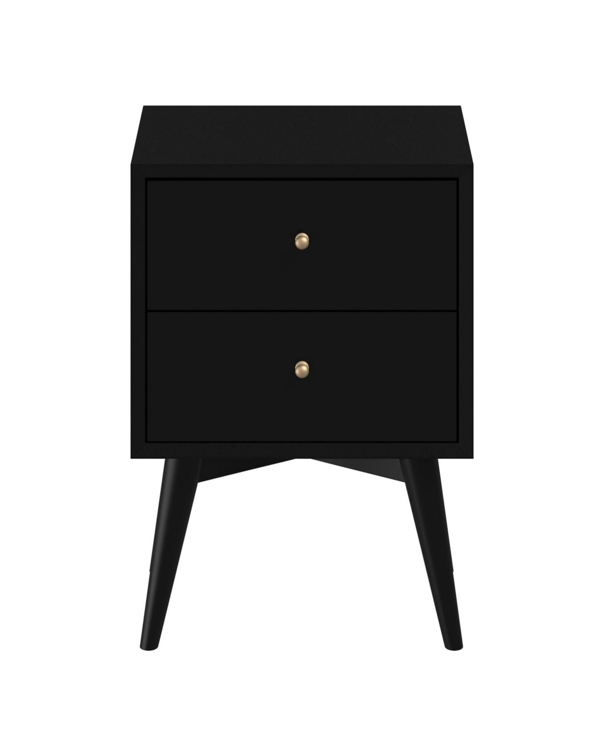 Click here for Sturdy Two-Drawer Solid Wood Nightstand for Bedsid... prices