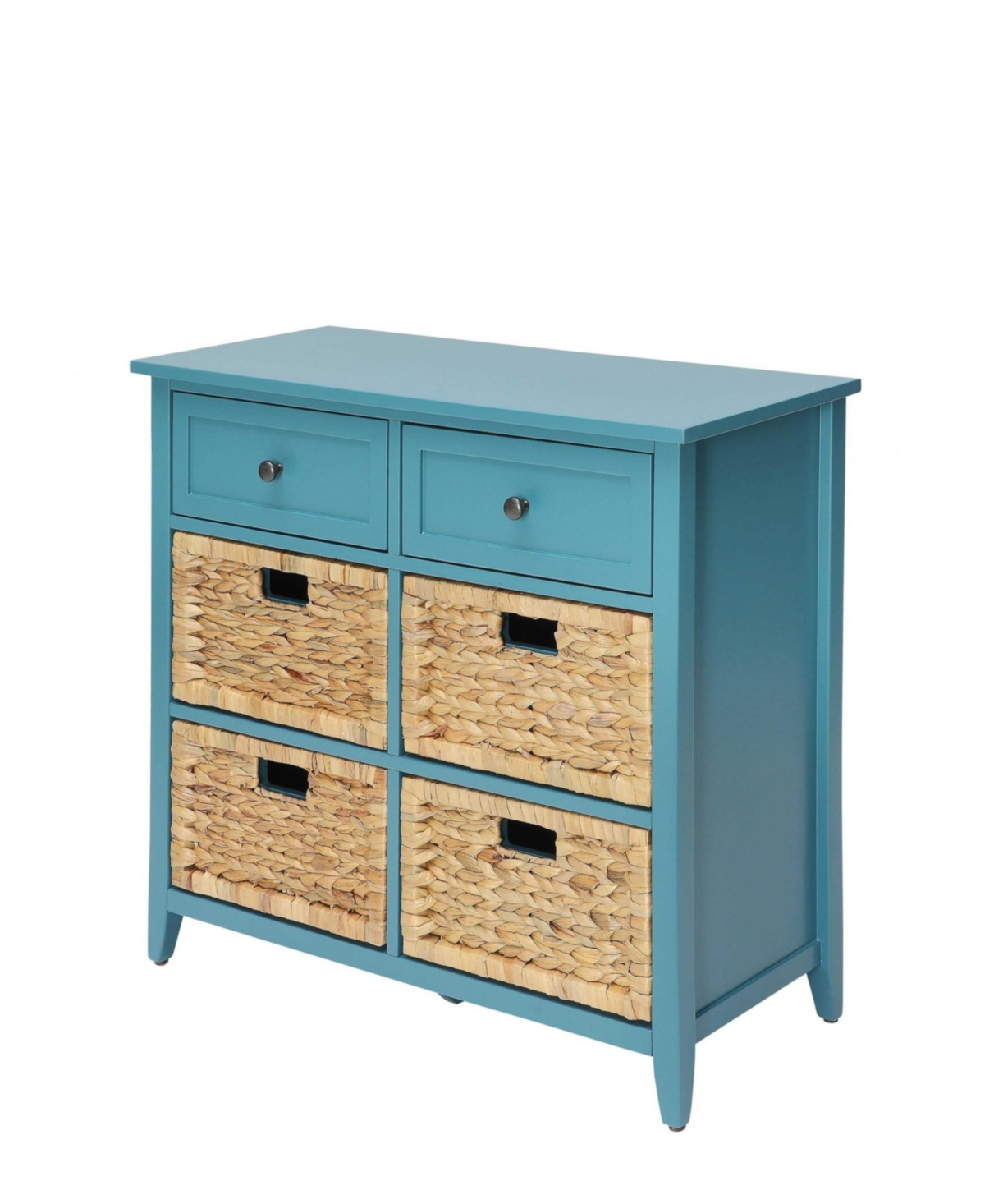 Click here for Stylish Teal Storage Chest with Drawers for Organi... prices