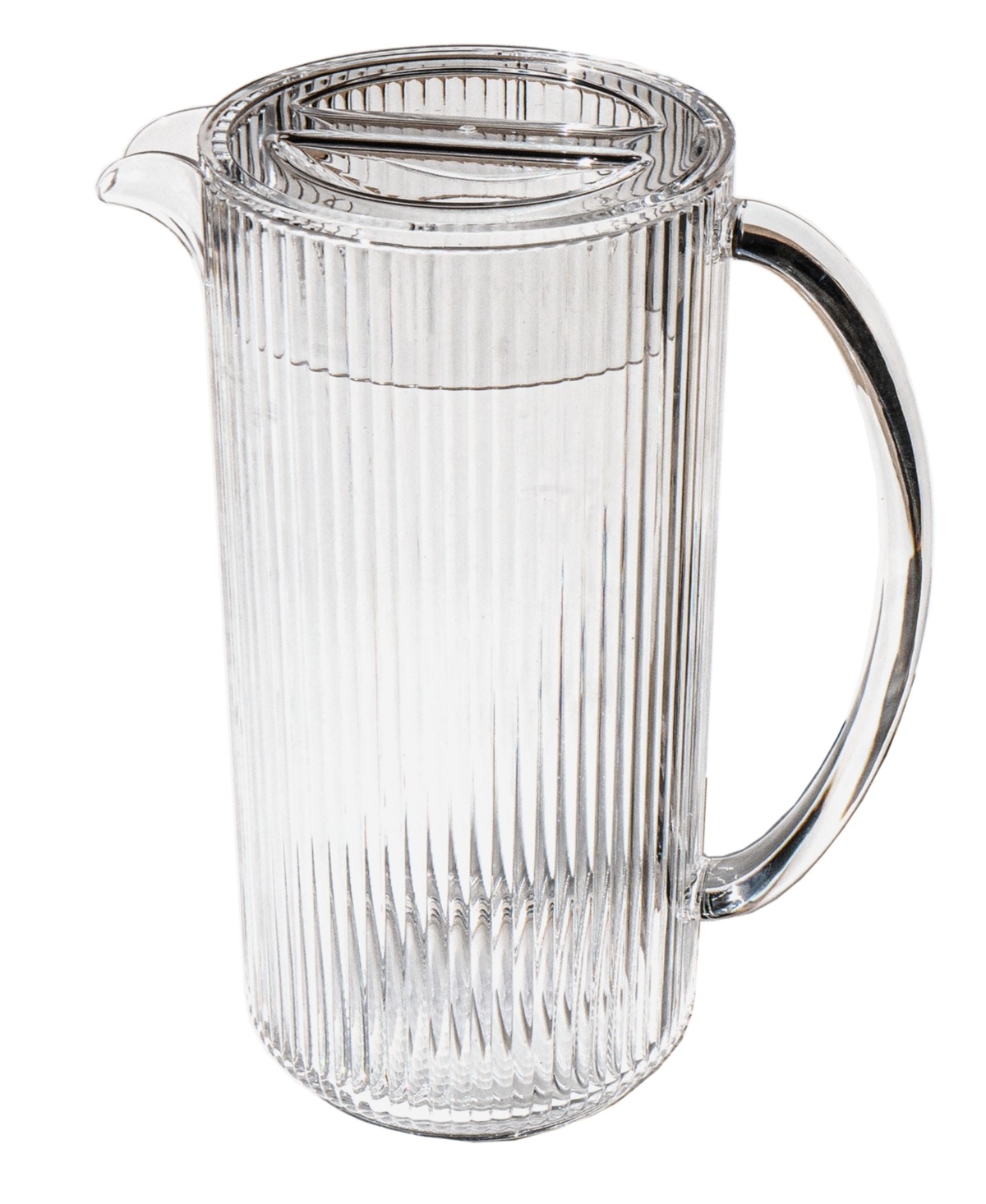 Click here for Abode Homewares Mesa Pitcher with Lid - Clear prices