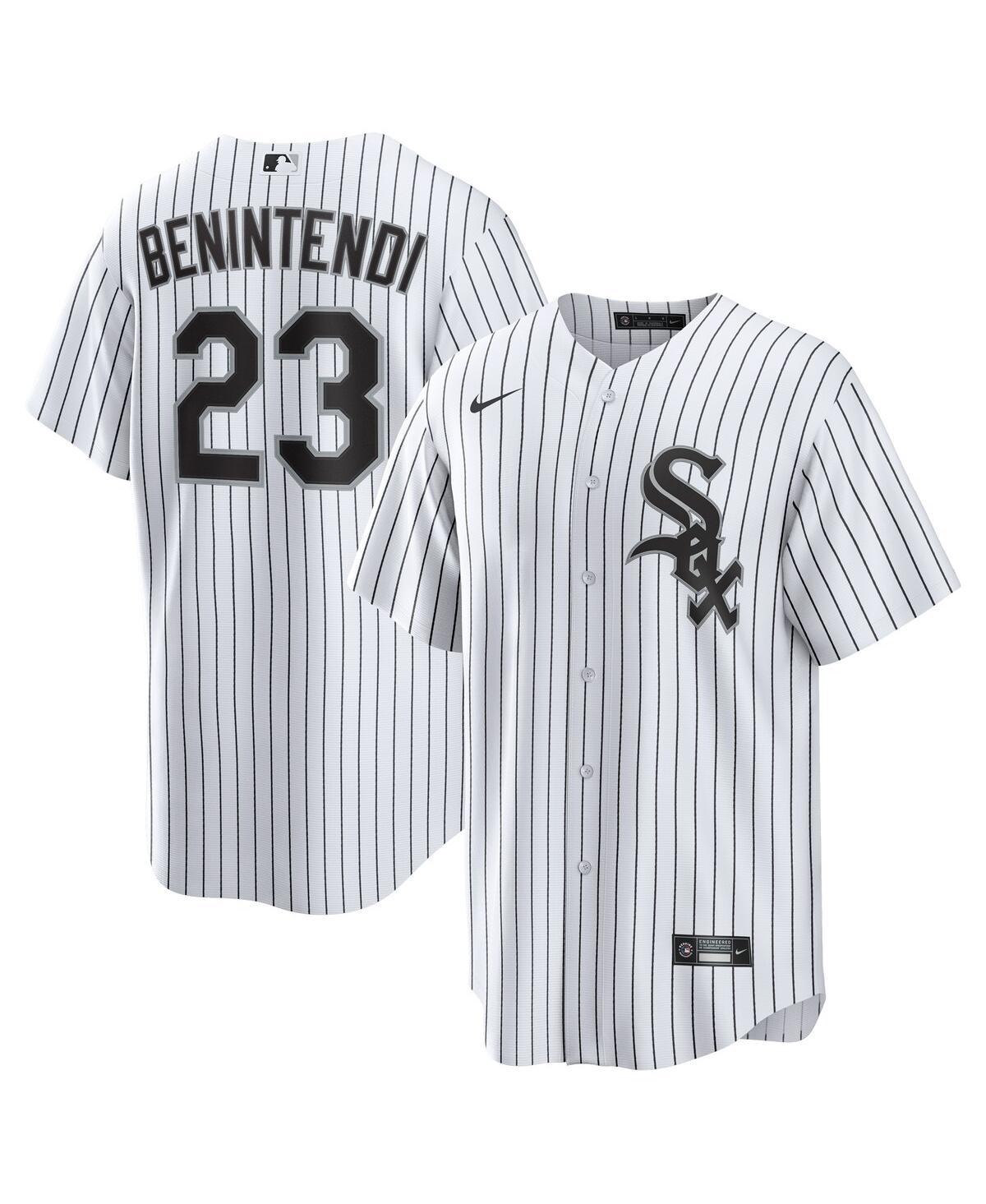 Click here for Nike Mens Andrew Benintendi White/Black Chicago Wh... prices