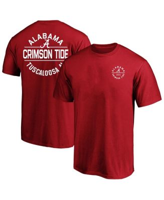 Fanatics Men's Crimson Alabama Crimson Tide Big Tall Fast Break 2 Hit T ...