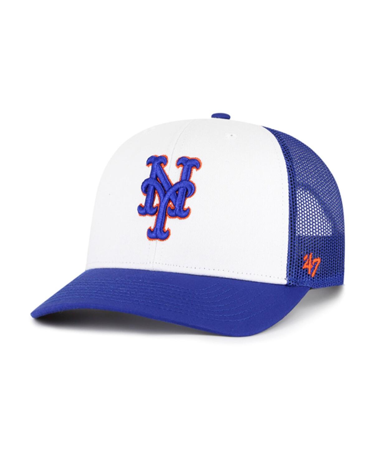 Click here for 47 Brand Mens White/Royal New York Mets Freshman T... prices