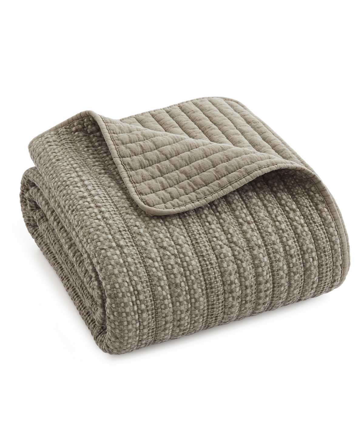 Click here for Levtex Loden Stone Washed Quilted Throw  50 x 60 -... prices