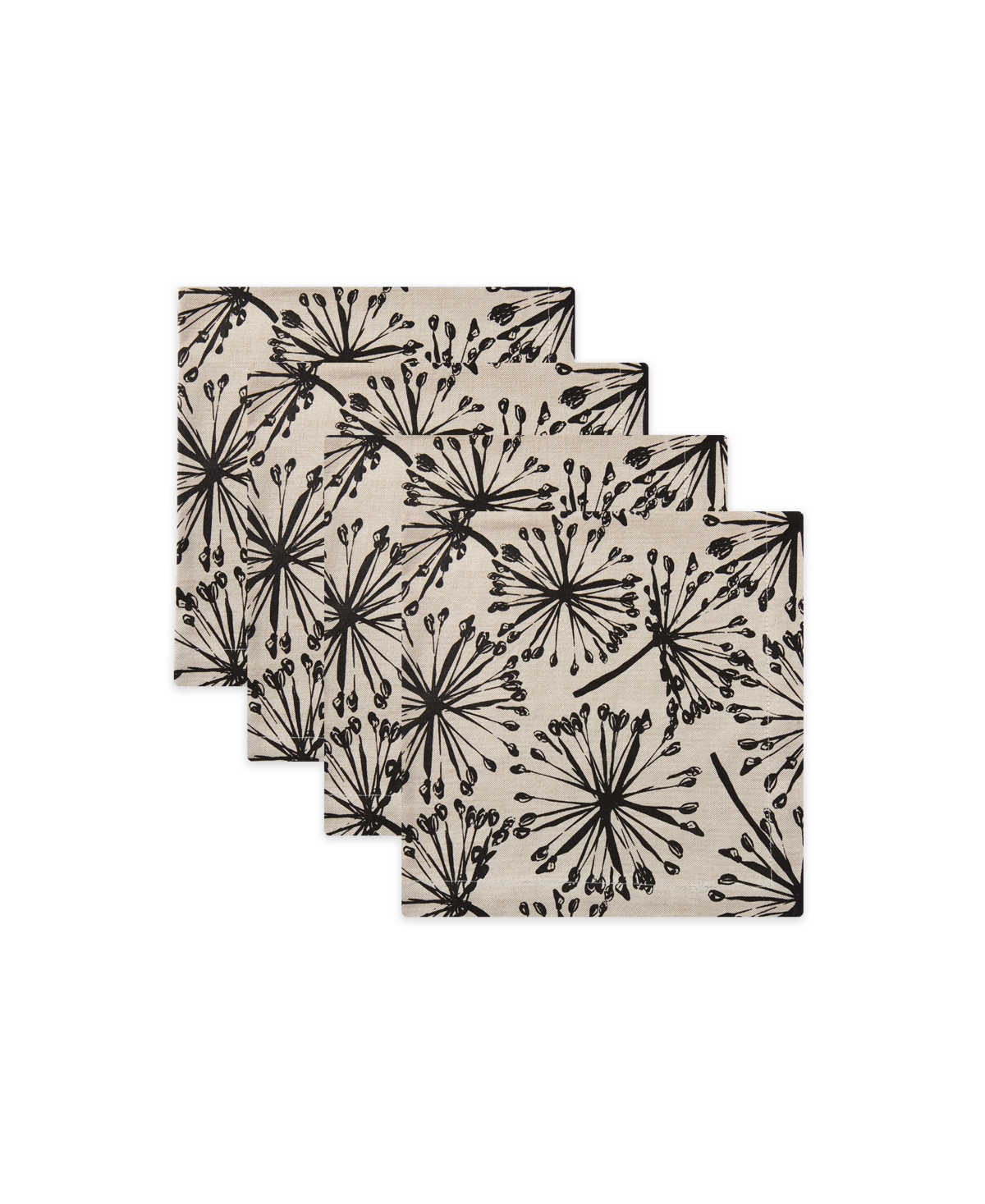 Click here for Tableau Meadow Chambray Set of 4 Napkins  8.25 x 8... prices