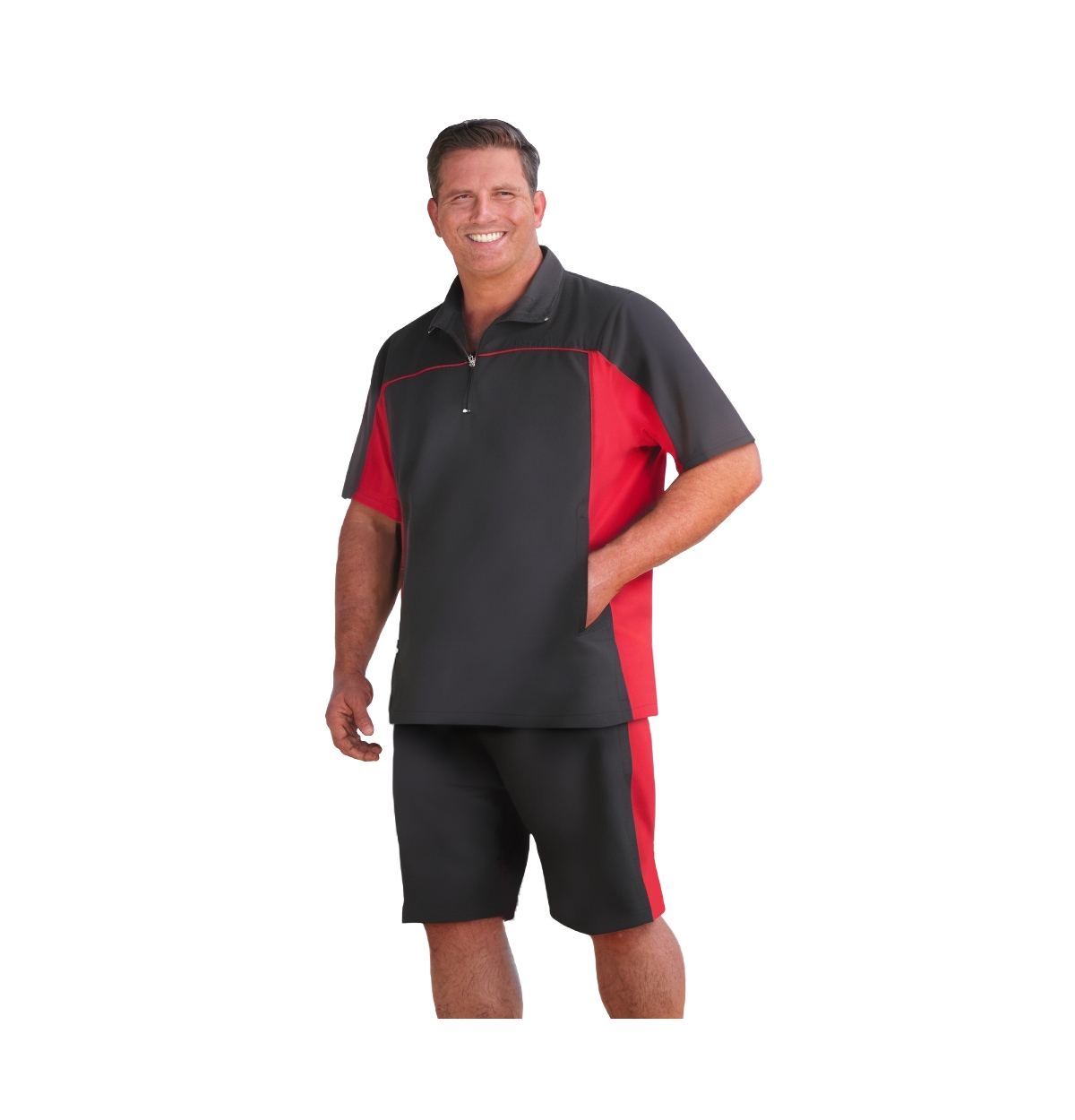 Click here for KingSize Big & Tall Quarter Zip Short Sleeve Color... prices