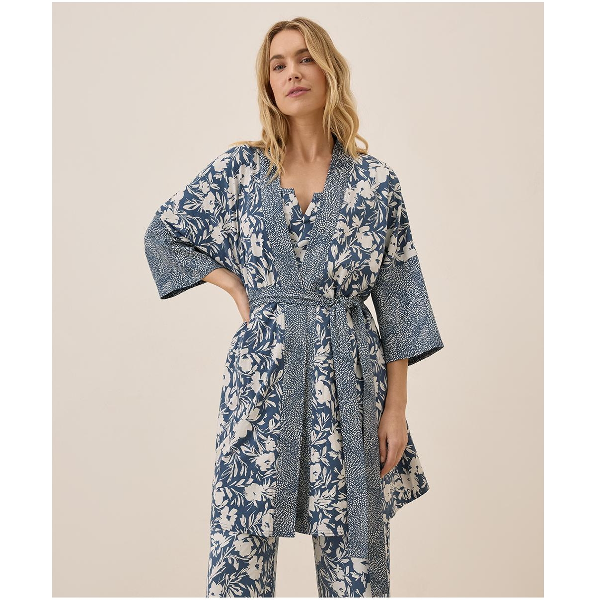 Click here for Pact Womens Organic Cotton Staycation Short Robe -... prices