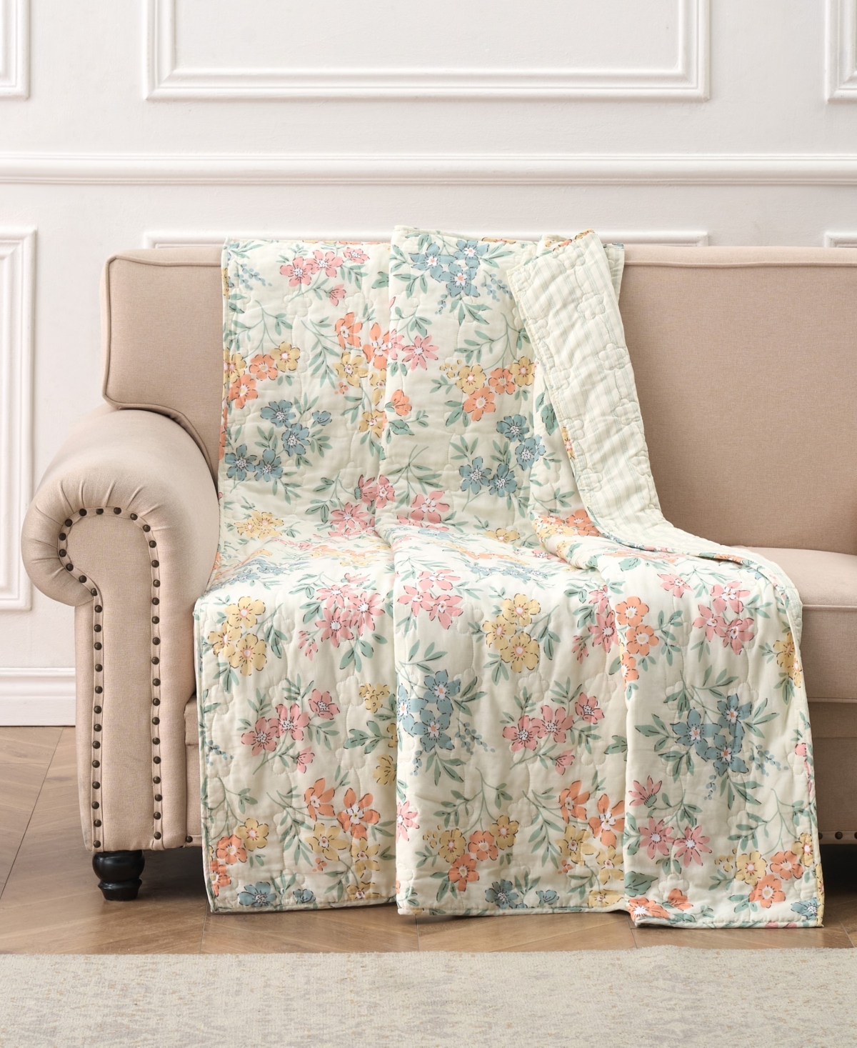 Click here for Greenland Home Fashions Cotton Reversible Quilted... prices