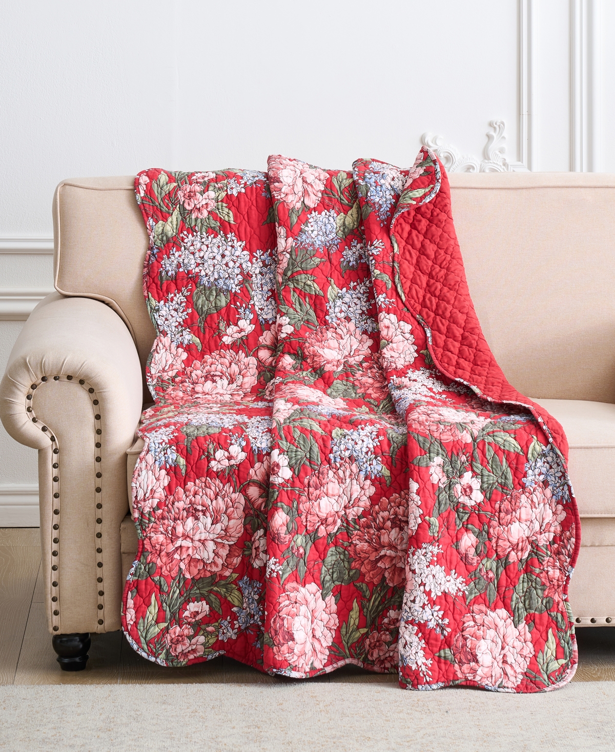 Click here for Greenland Home Fashions Cotton Reversible Quilted... prices