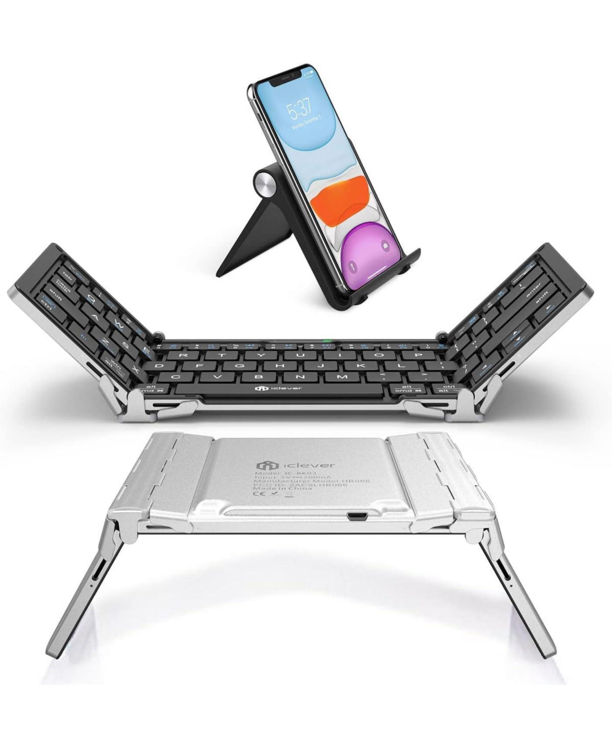 Click here for Foldable Bluetooth Keyboard  BK03 Folding Travel K... prices