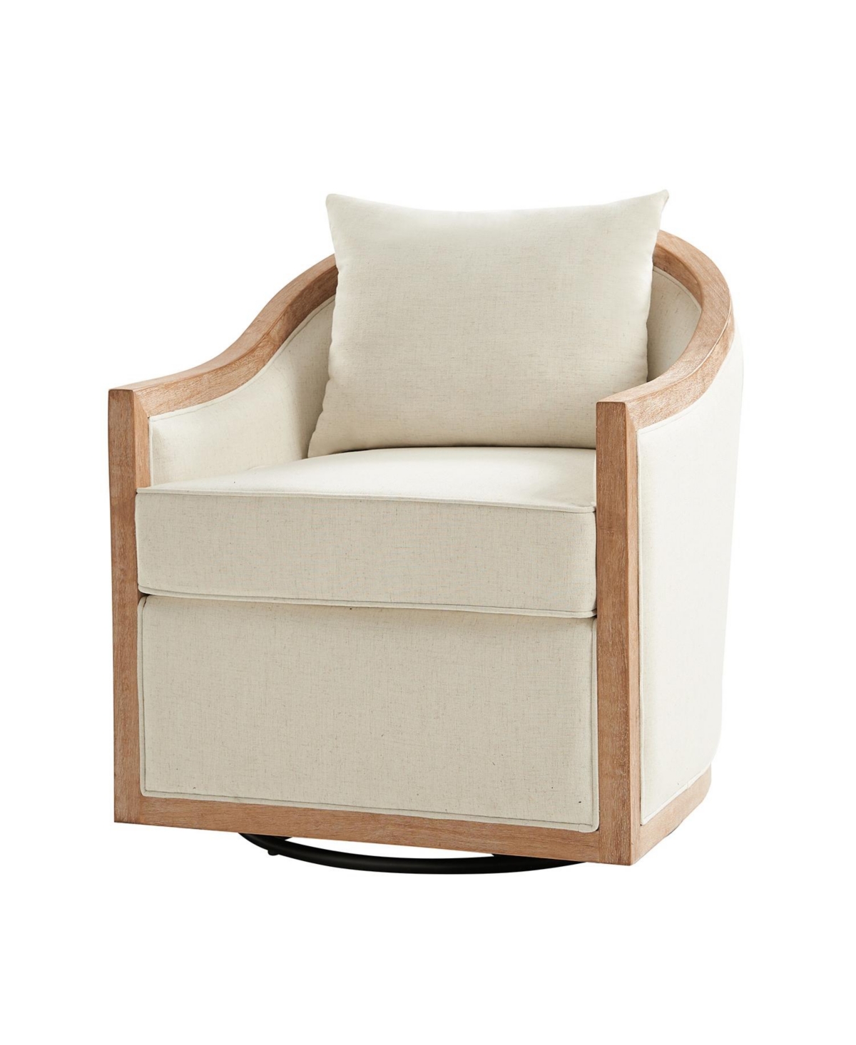 Click here for Wifred Farmhouse Rattan Solid Wood Armchair - Ivor... prices