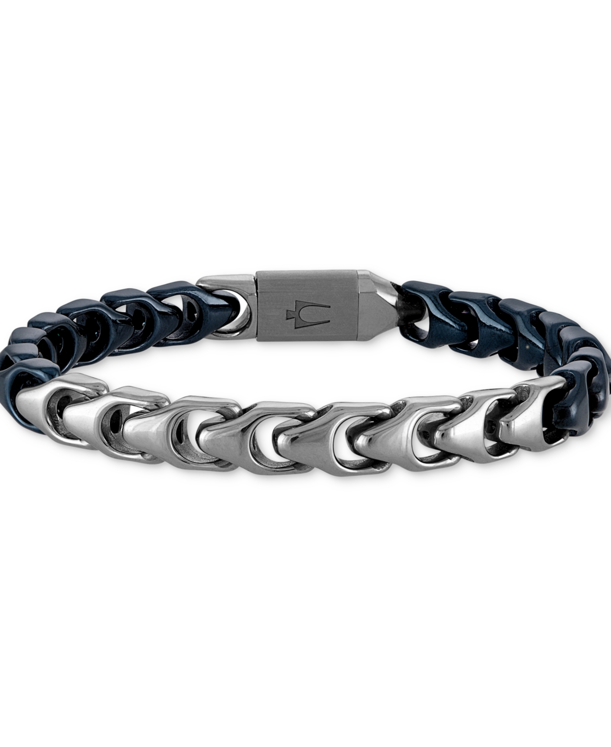 Click here for Bulova Mens Two-Tone Stainless Steel Link Bracelet... prices