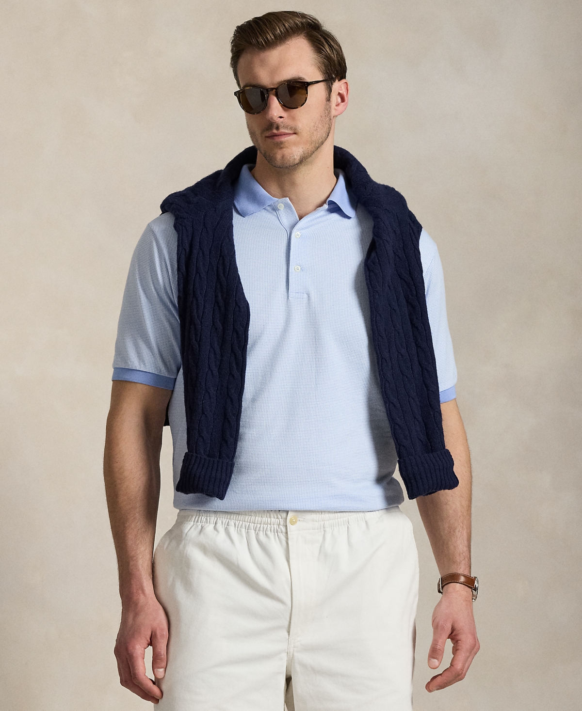 Click here for Polo Ralph Lauren Mens Big & Tall Houndstooth Jers... prices