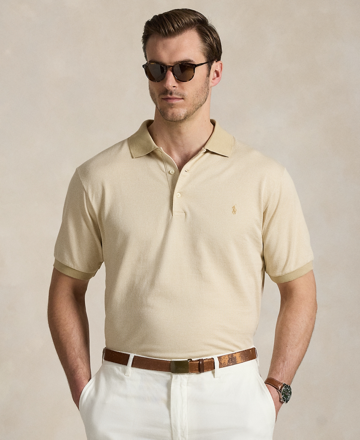 Click here for Polo Ralph Lauren Mens Big & Tall Houndstooth Jers... prices