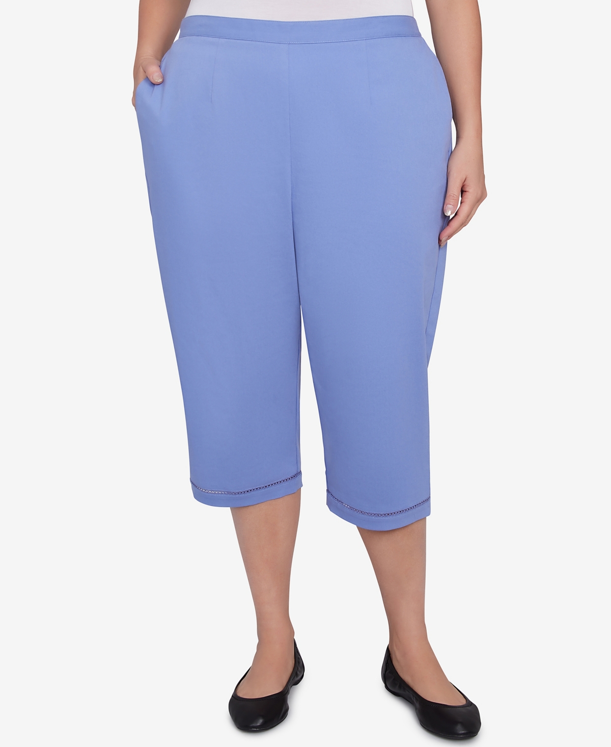 Click here for Alfred Dunner Plus Size Santa Fe Relaxed Crochet H... prices