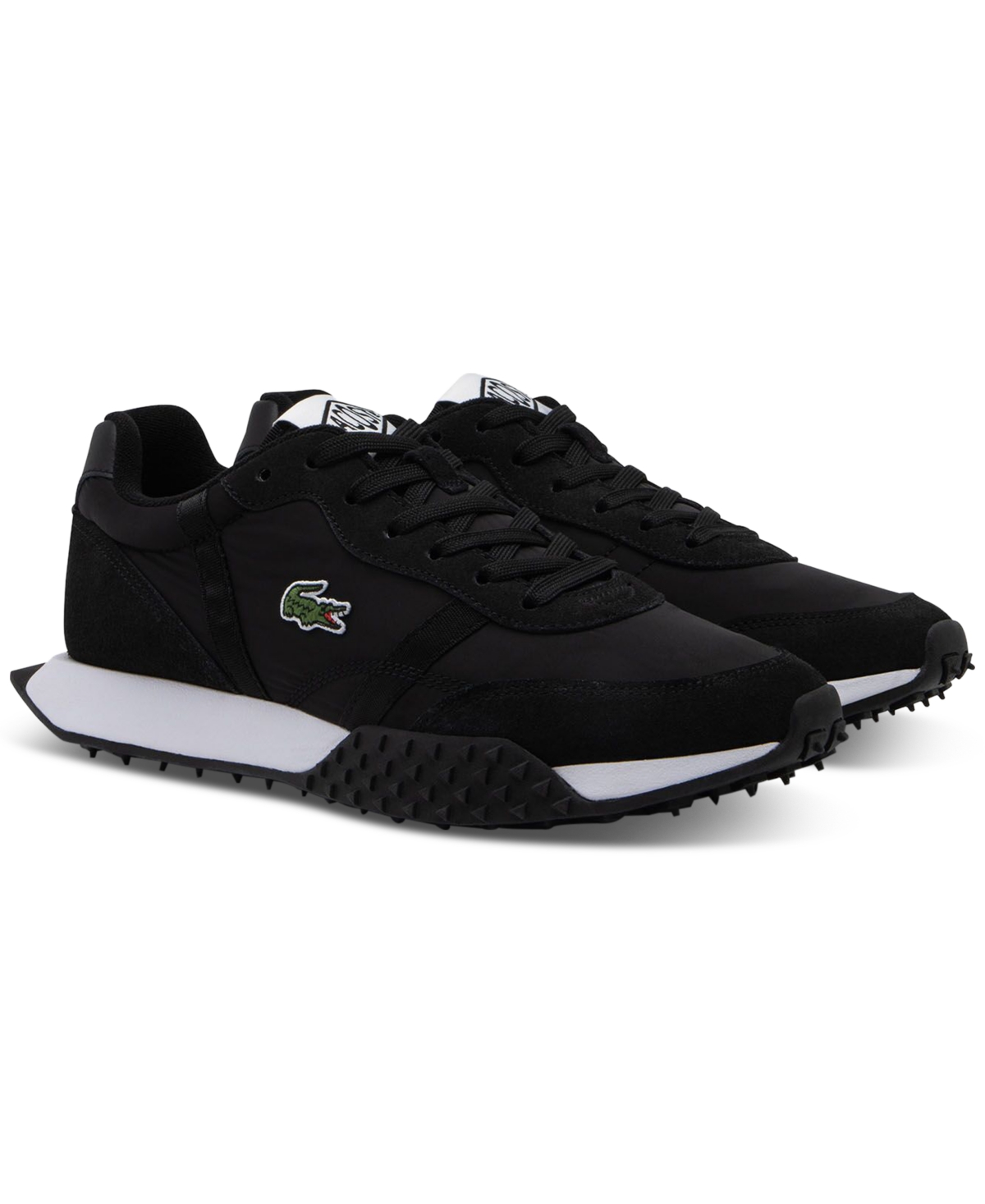 Click here for Lacoste Mens L-Spin Evo Sneaker - Black/Black prices
