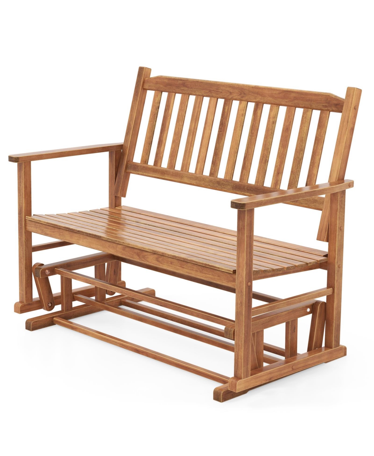 Click here for Slickblue 2 Seats Outdoor Glider Bench with Armres... prices