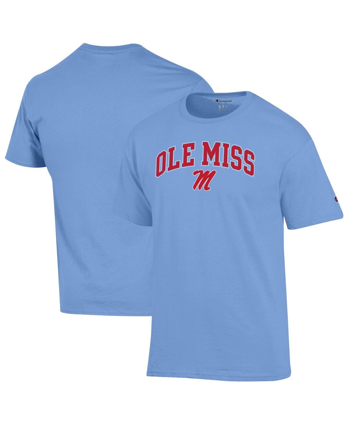 Click here for Champion Mens Powder Blue Ole Miss Rebels Arch Ove... prices