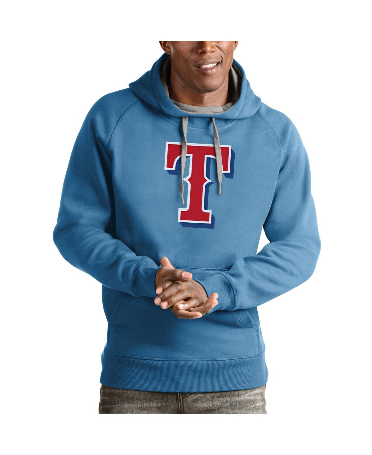 Click here for Antigua Mens Light Blue Texas Rangers Victory Pull... prices